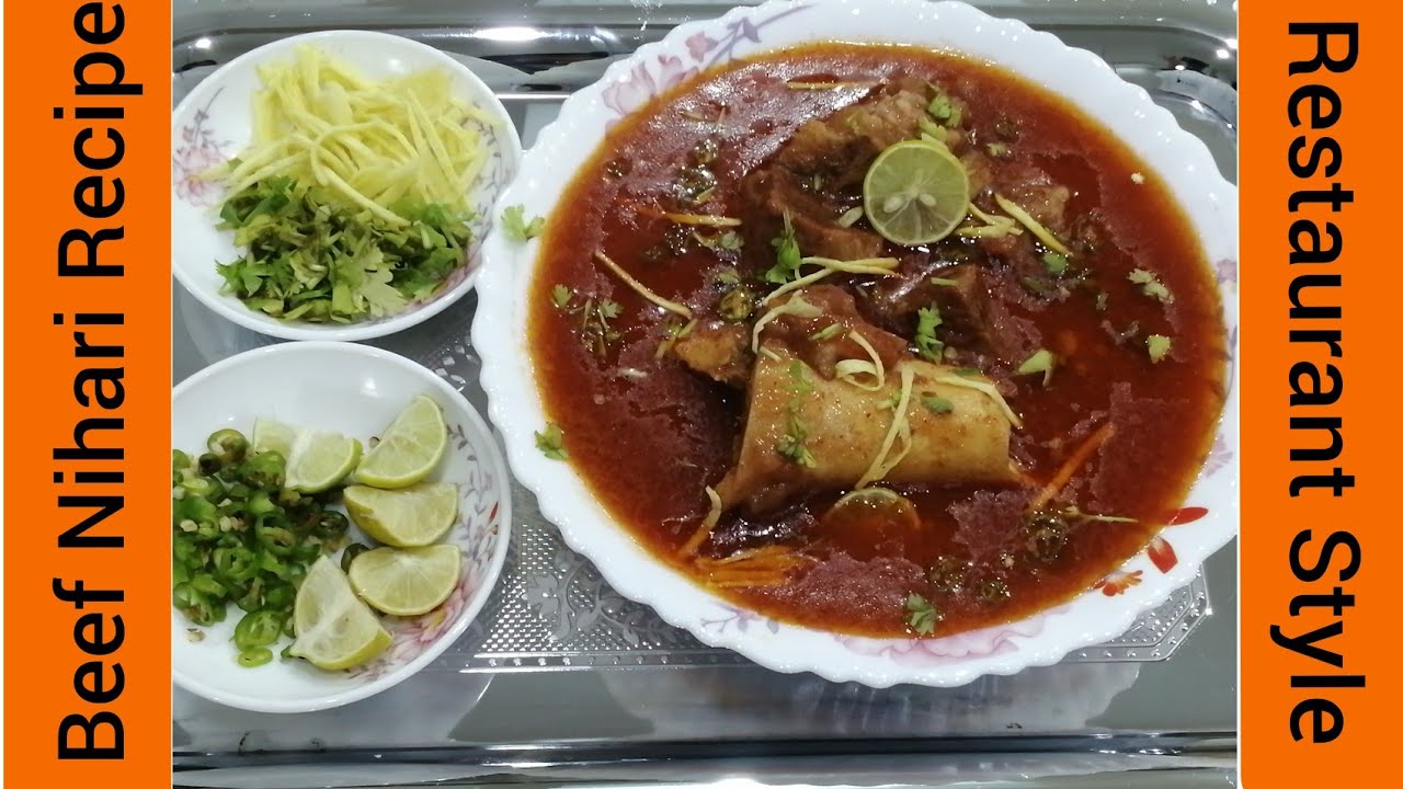 how to cook Beef Nihari Recipe Restaurants Style l Beef Nihari homemade ...