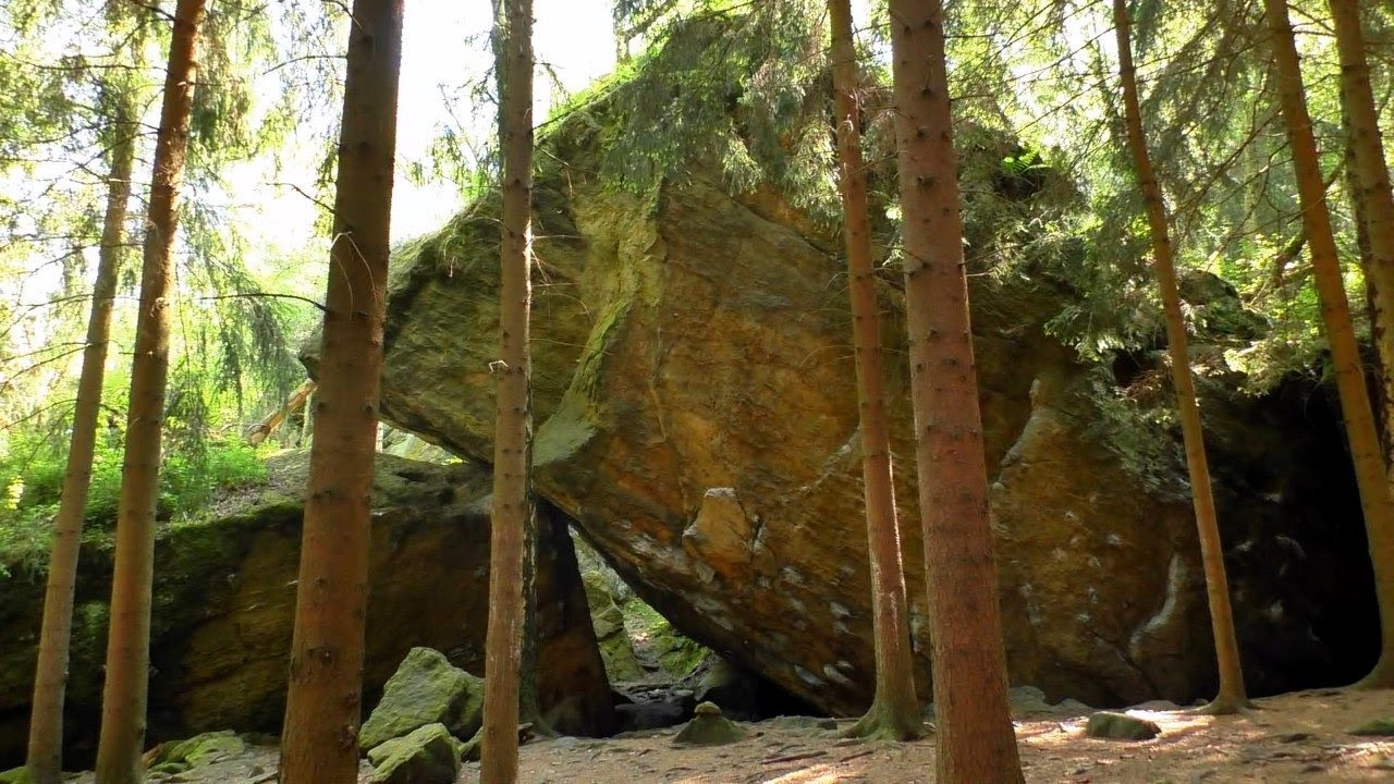 Höhlentour zur Schleifsteinhöhle im Bahratal / Sächsische Schweiz - YouTube