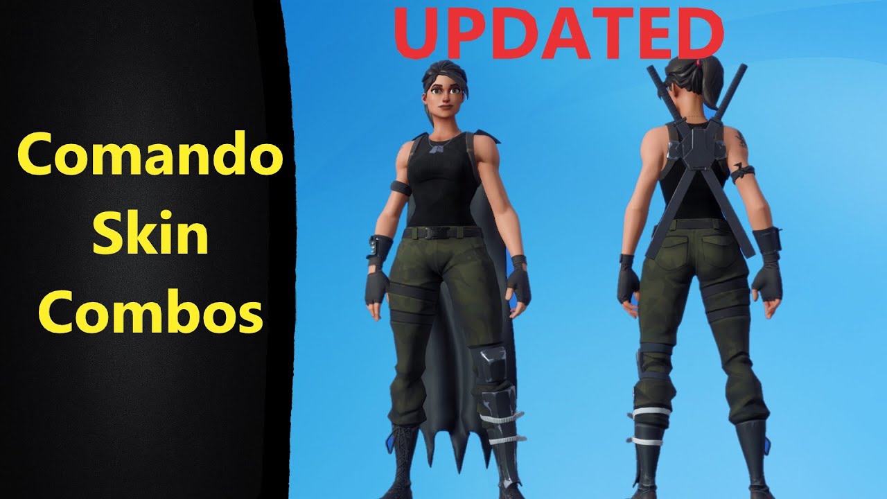 *UPDATED* Commando Skin Combos - YouTube