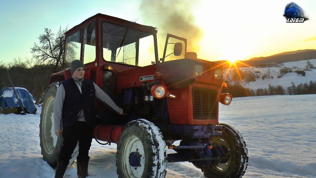 🚜 UTB U650M Pornire la Rece după 3 Luni ☃⚙ Cold Engine Start Up After 3 ...