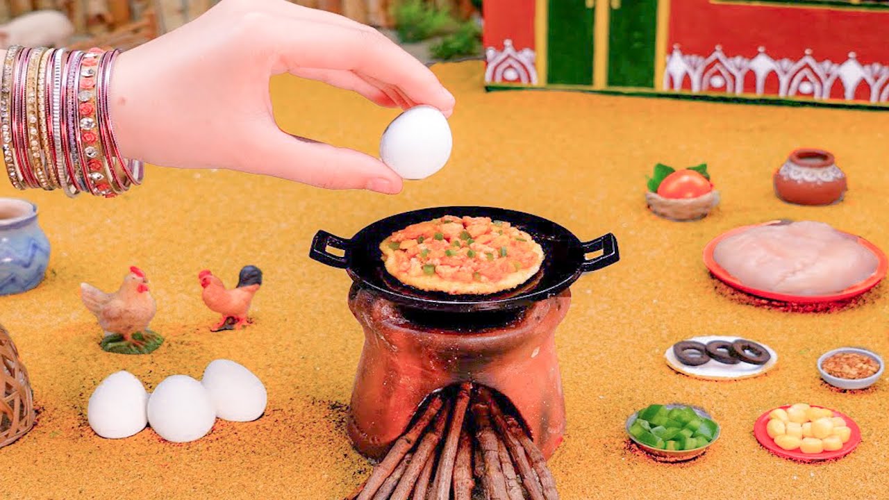 Miniature Cooking Magic: Crispy Mini Chicken Egg Rolls Delight - YouTube