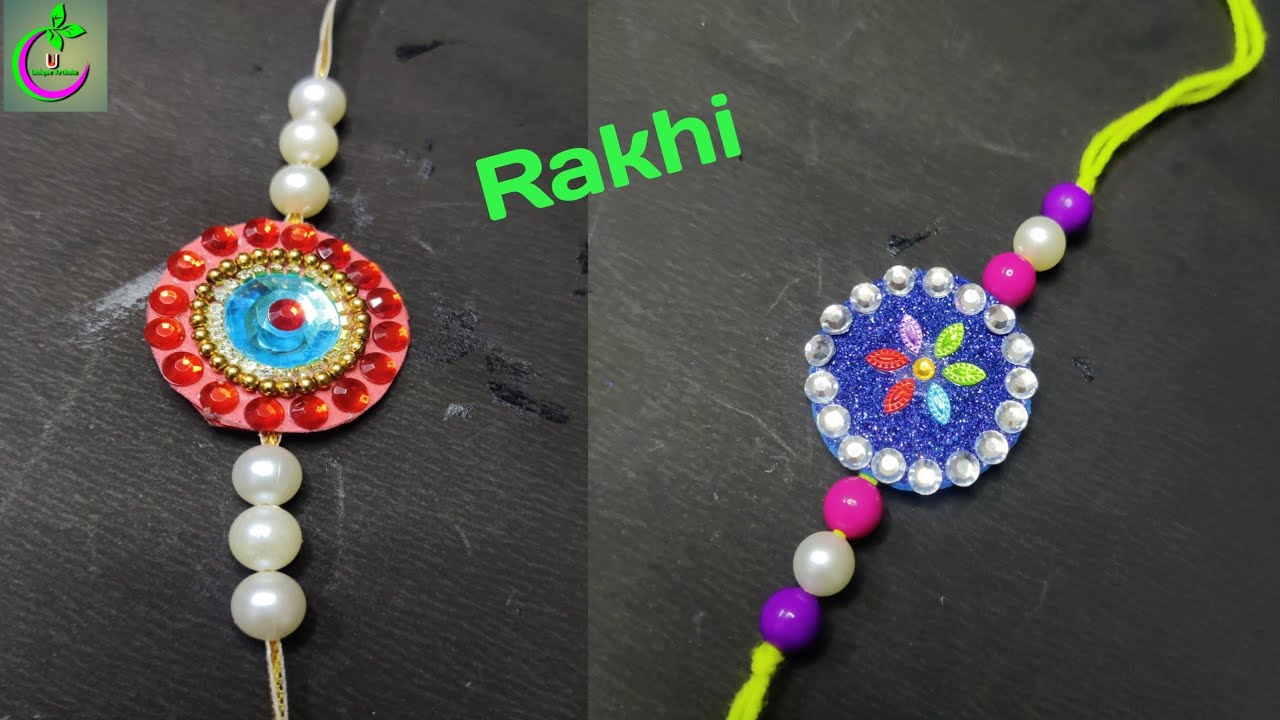 The Best DIY Rakhi Tutorial for Beginners #Diy Rakhi - YouTube