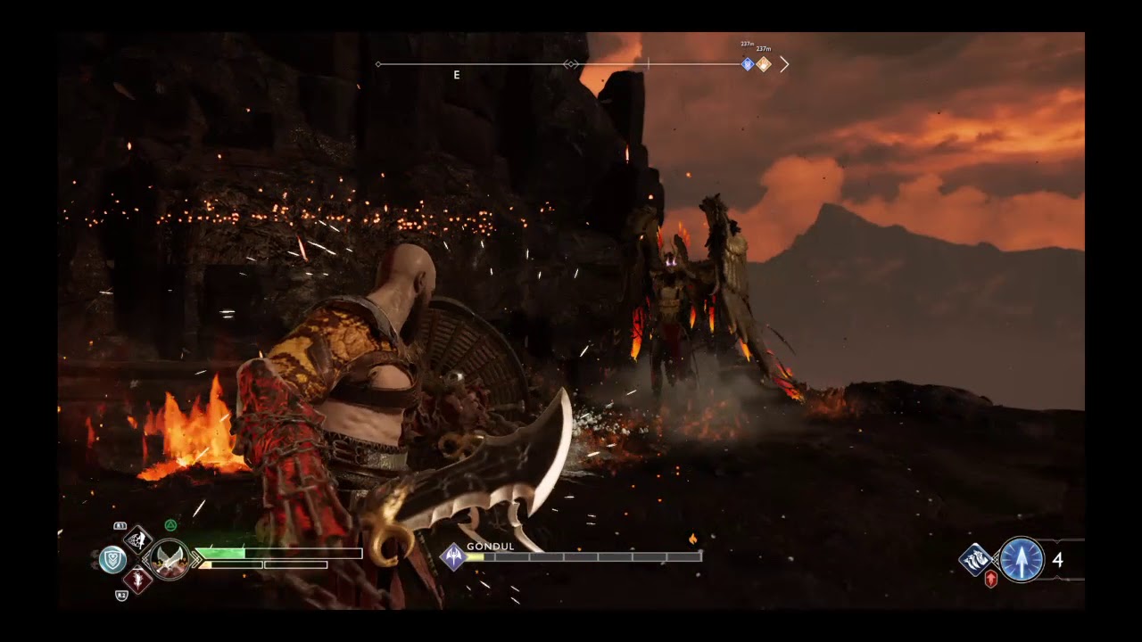 God of War (Gondul Valkyrie Boss Battle) - YouTube