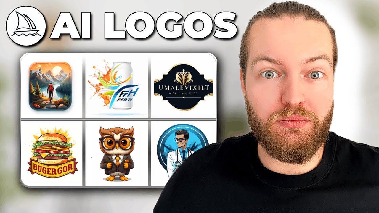 TOP 7 WAYS To Create AI LOGO DESIGNS Using Midjourney - YouTube