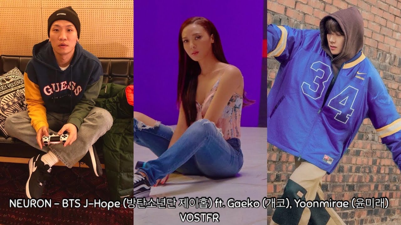 BTS J-Hope (방탄소년단 제이홉) ft. Gaeko (개코),Yoonmirae (윤미래)- NEURON(COLOR ...