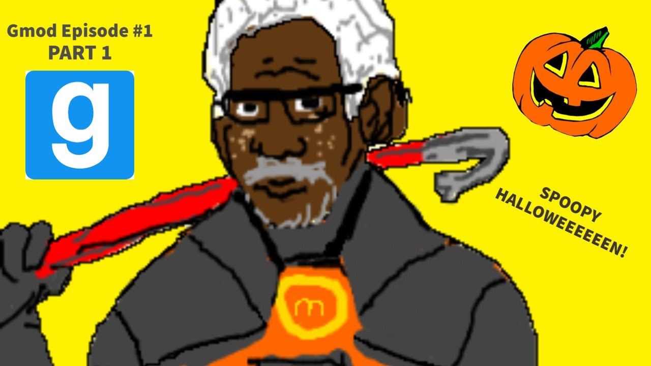 Gmod Scary map with Morgan Gordan Freeman and Ronald Mcdonald - YouTube