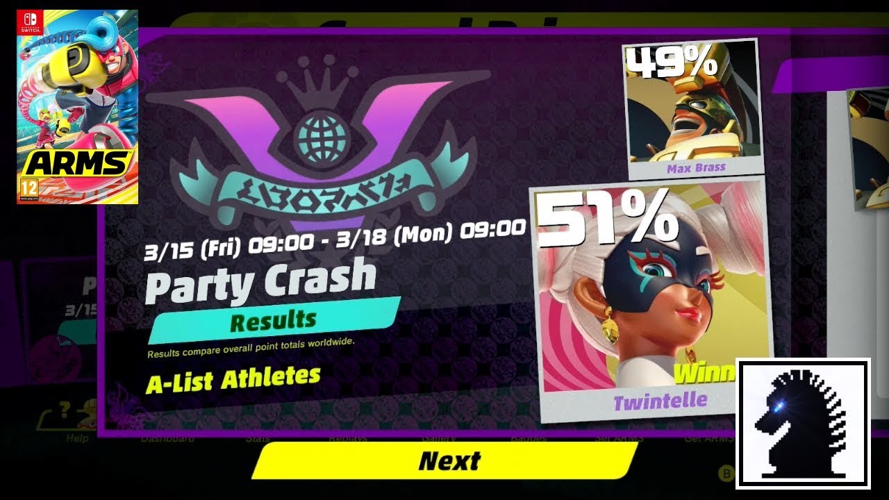 NS ARMS - The 25th Party Crash - Party Crash Bash Round #9: Final ...