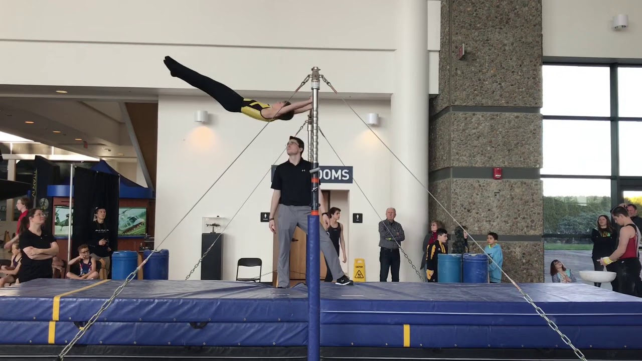 Boys level 5 TOP GUN 2020 OMEGA Gymnastics - YouTube