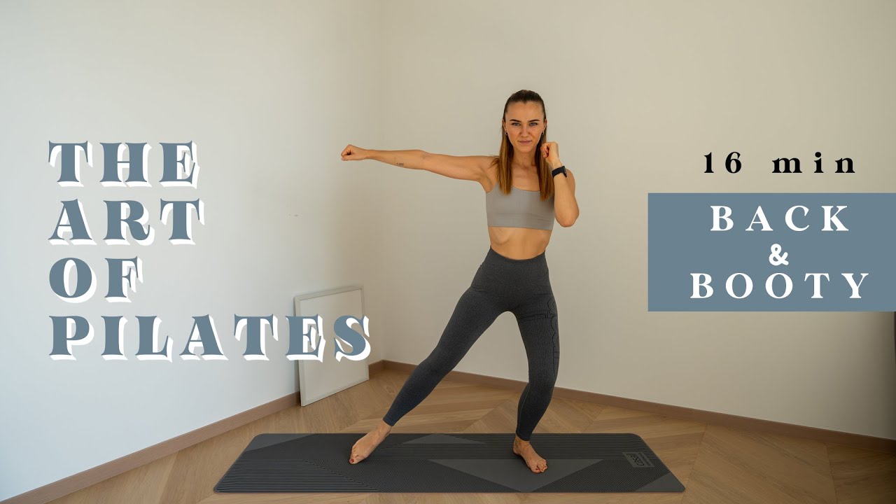 16 Min PILATES BACK & BOOTY (Deutsch) | The Art of Pilates | @pila ...