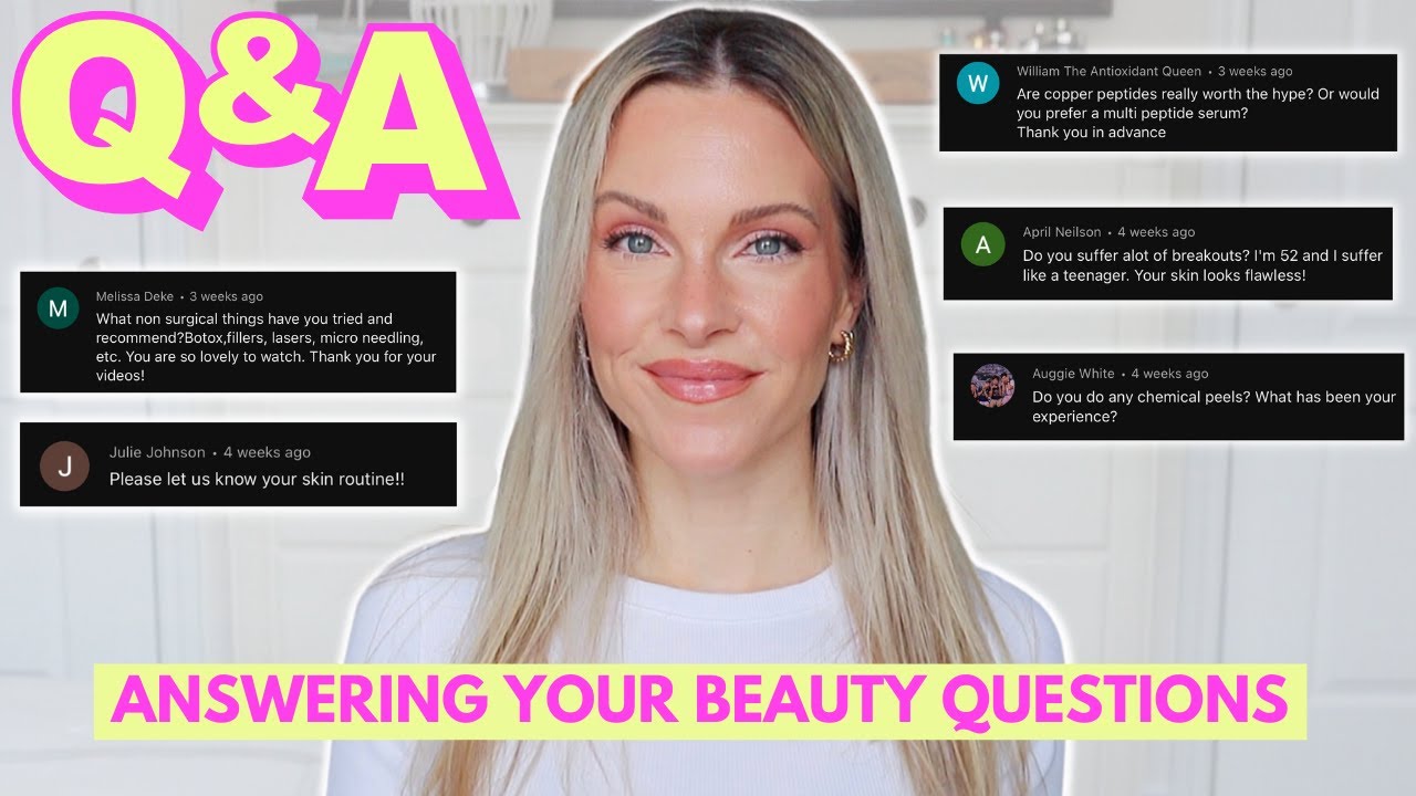 ASK ASH | Q&A... ANSWERING YOUR BEAUTY QUESTIONS! - YouTube