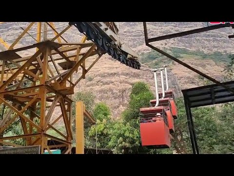 रायगड किल्ला ropeway | raigad killa ropeway | raigad fort ropeway ...