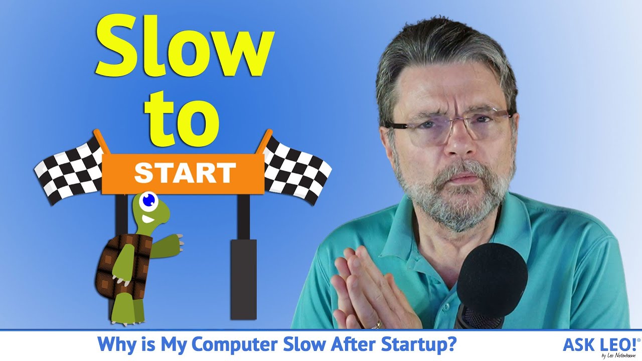 Why is My Computer Slow After Startup? - YouTube
