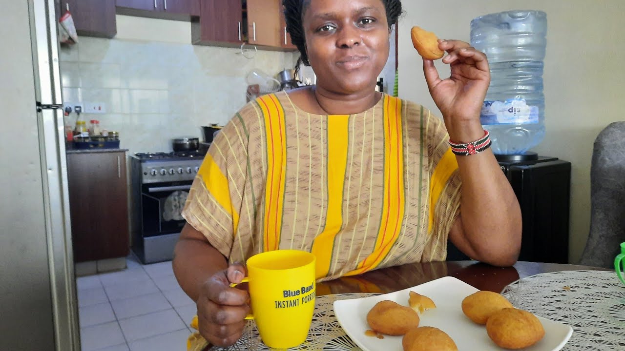 Vlogmas Day 2|Cook With Me Swahili Mahamri|Breakfast Ideas - YouTube