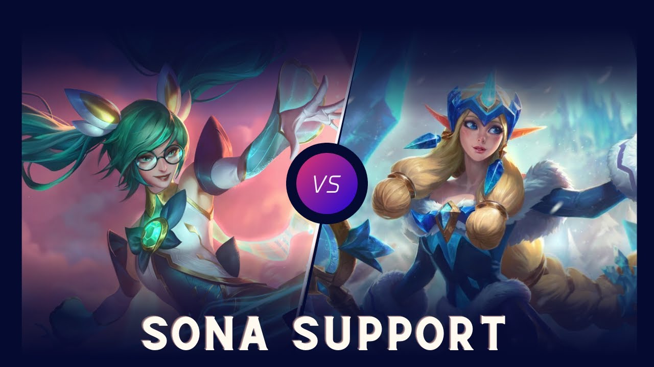 Sona Vs Soraka Support Full Gameplay - League Of Legends: Wild Rift ...