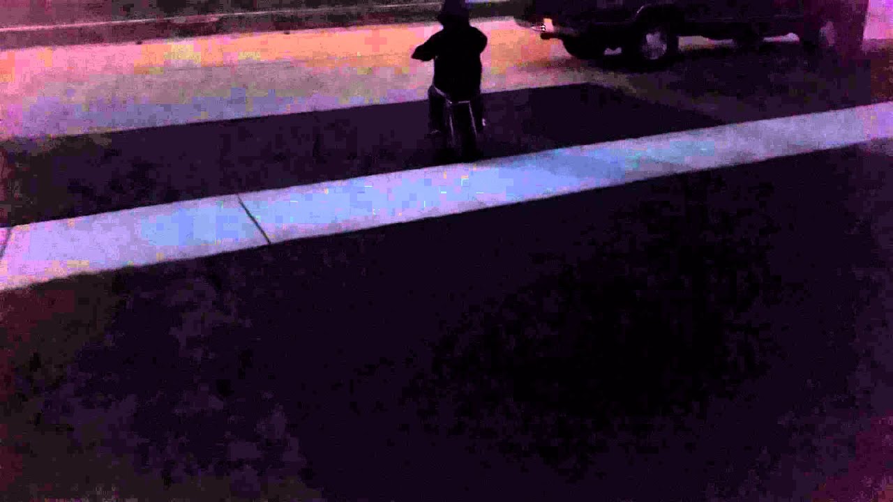 Mini bike straight pipe - YouTube