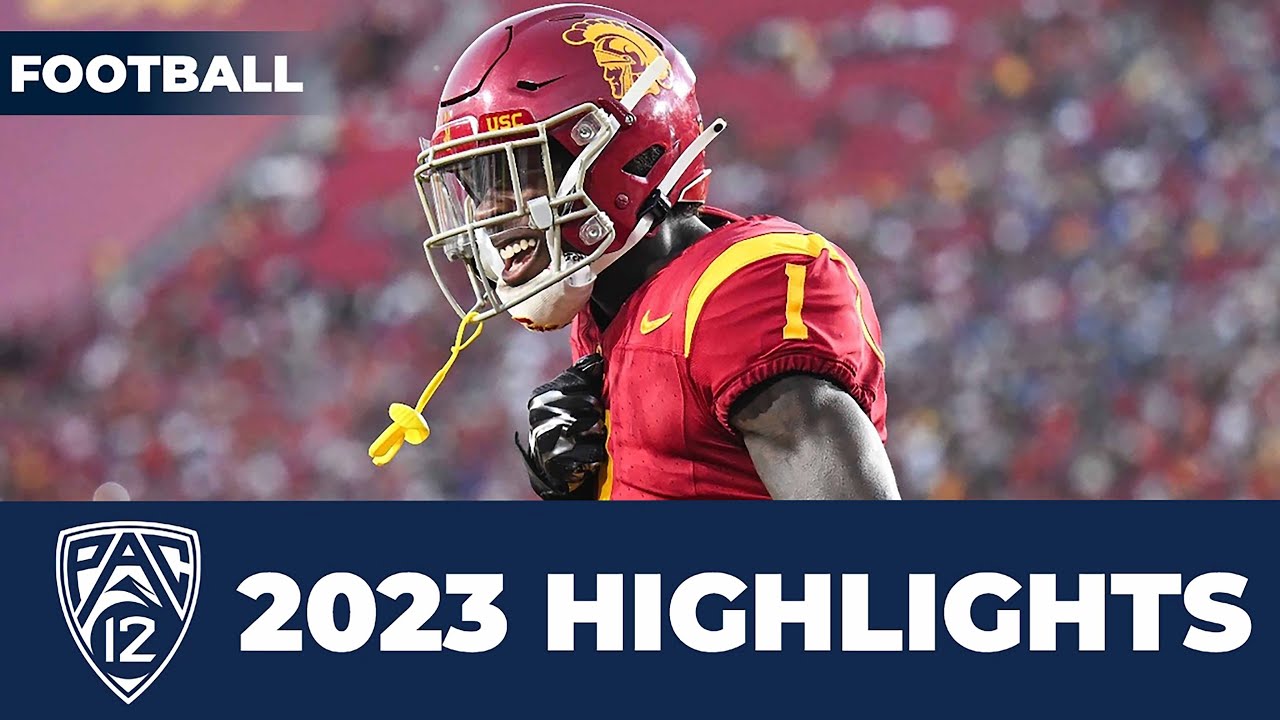 Highlights from USC football in 2023 | Pac-12 Football Highlights - YouTube