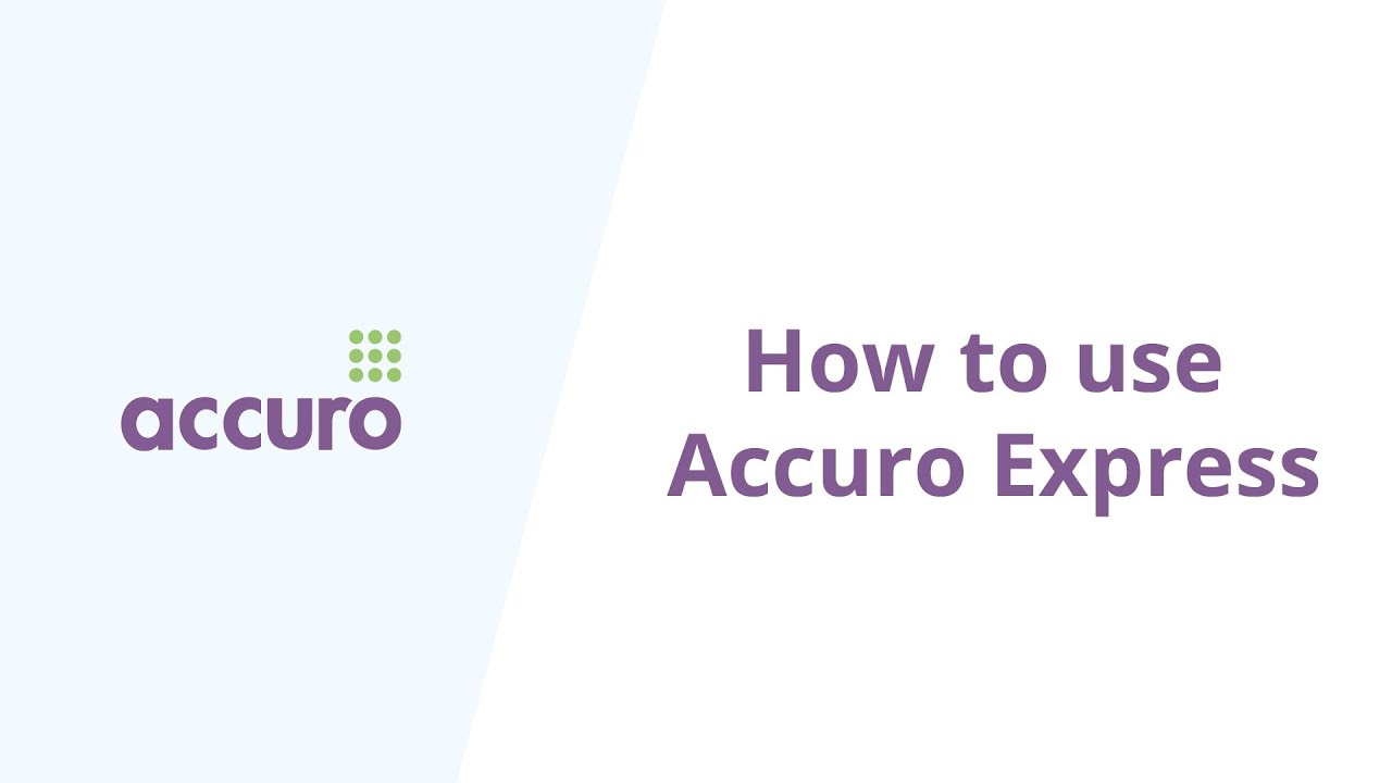 How to use Accuro Express | Transcription software | Dictation | Work ...
