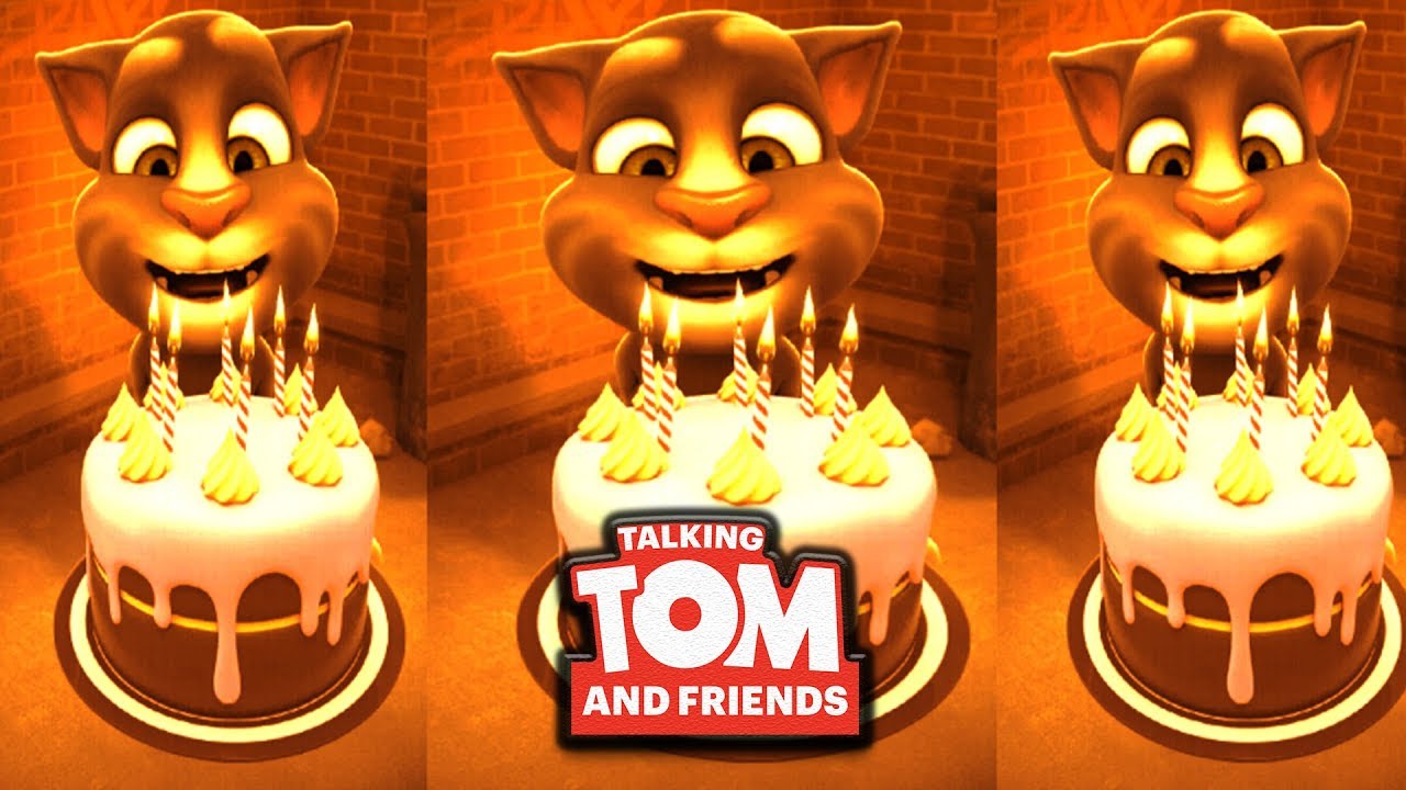 Talking Tom Color Compilation Learn Colors with Tom Educational Video ...