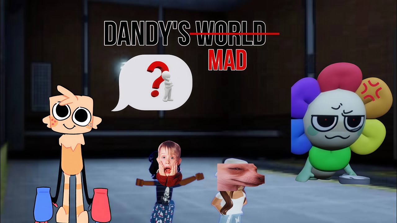WE MADE DANDY MAD AND PEBBLES CAME…IN DANDY’S WORLD - YouTube