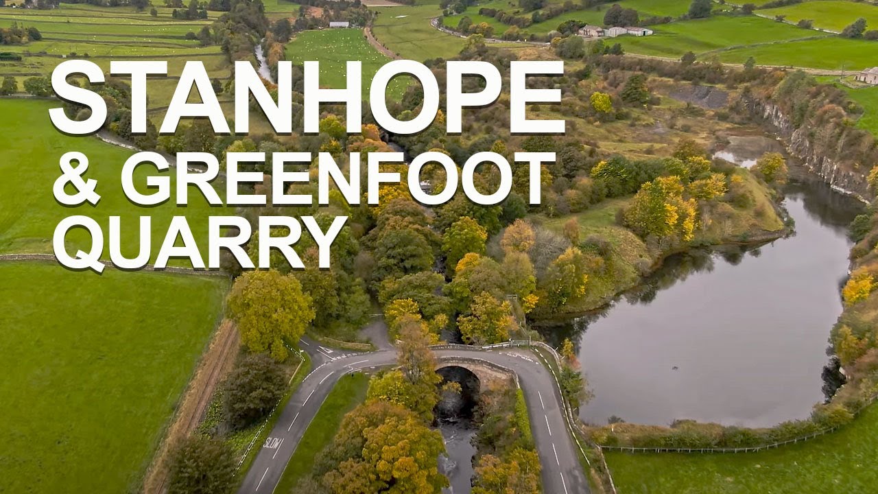 Stanhope and Greenfoot Quarry, Weardale. October 2020 - YouTube