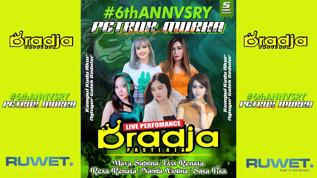 LIVE STREAMING D'RADJA PASTY AJA | HAPPY PARTI PETRUK MURKA ...