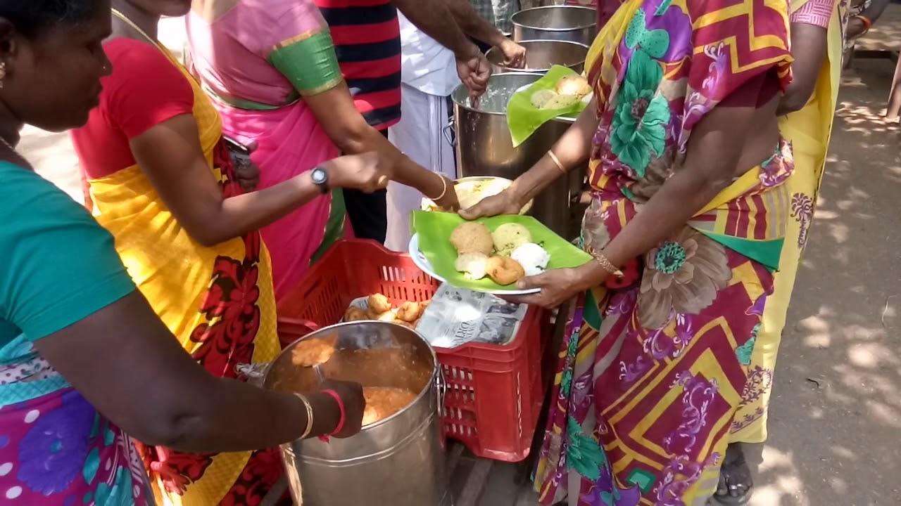Today annadhanam at Gh trichy - YouTube