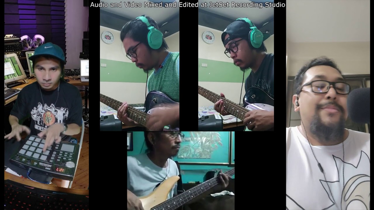 Jet, Nathaniel, Ricky and Rene - Even Flow - (Pearl Jam Cover) - YouTube