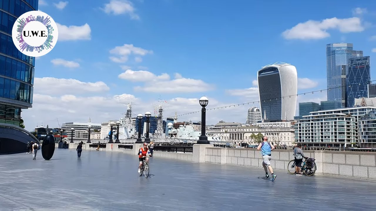 Walking in Empty Central London 2020 | Tower Bridge and Thames ...