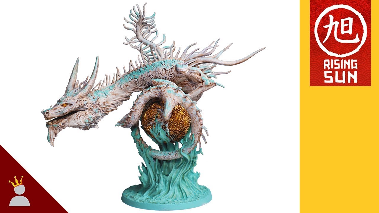 Rising Sun Painting: River Dragon - YouTube