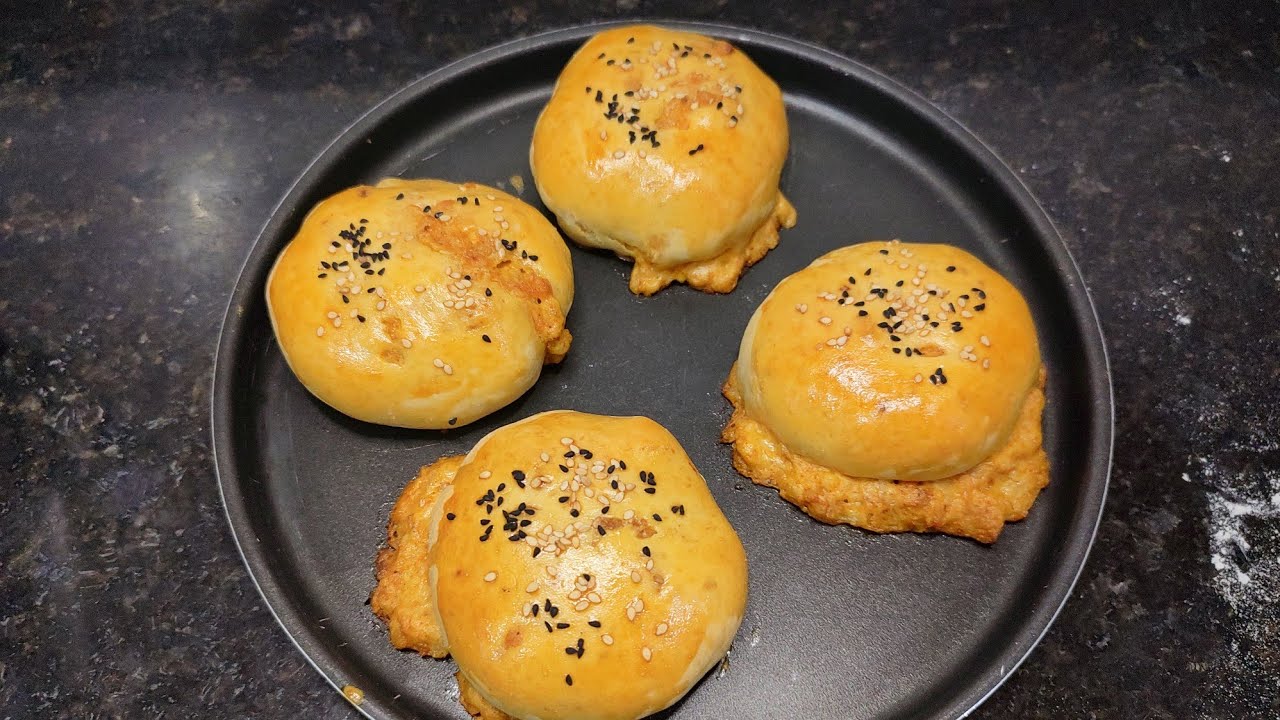 Chicken bun recipe|| Ramzan special recipe||easy and oil free chicken ...