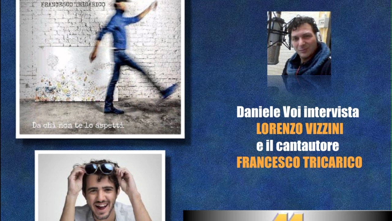 intervista di Daniele Voi a Lorenzo Vizzini e Tricarico - YouTube