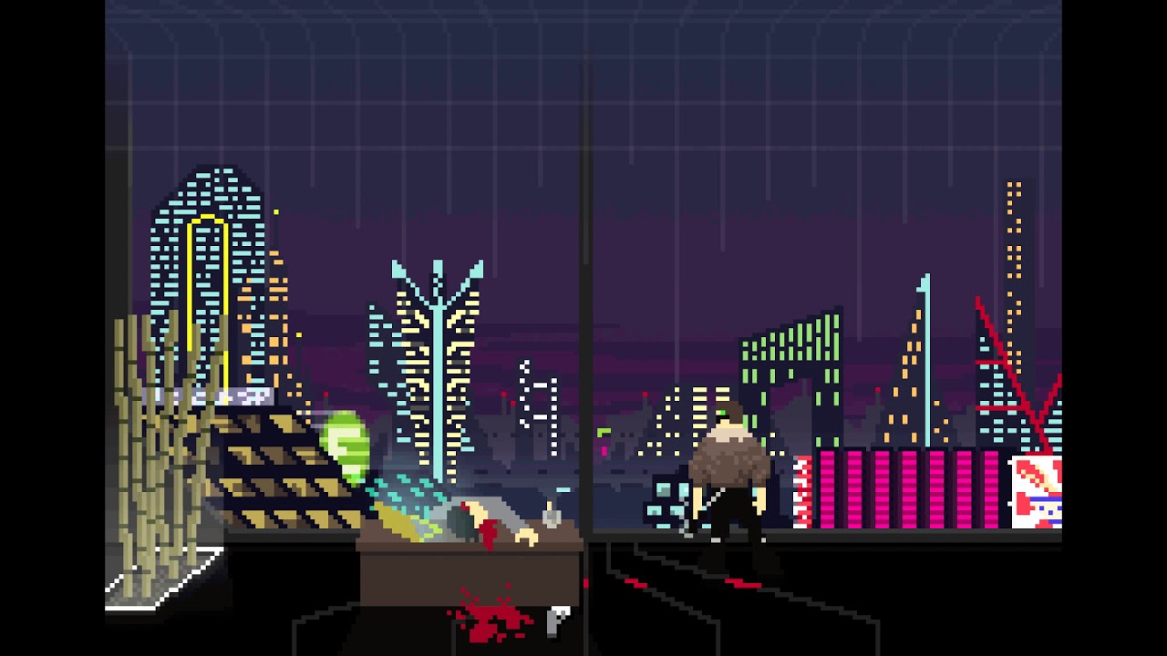 Cyberpunk Animation Loop - YouTube