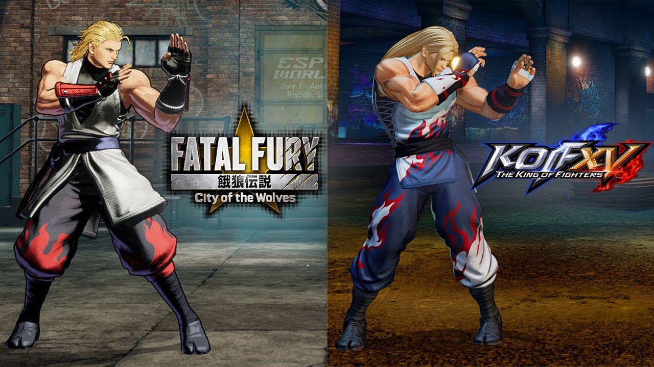 FF COTW vs KOF XV - Andy Bogard Comparison - YouTube
