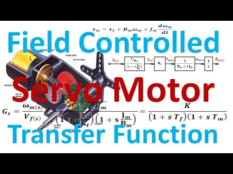 Transfer Function of Field Controlled DC Servo Motor - YouTube