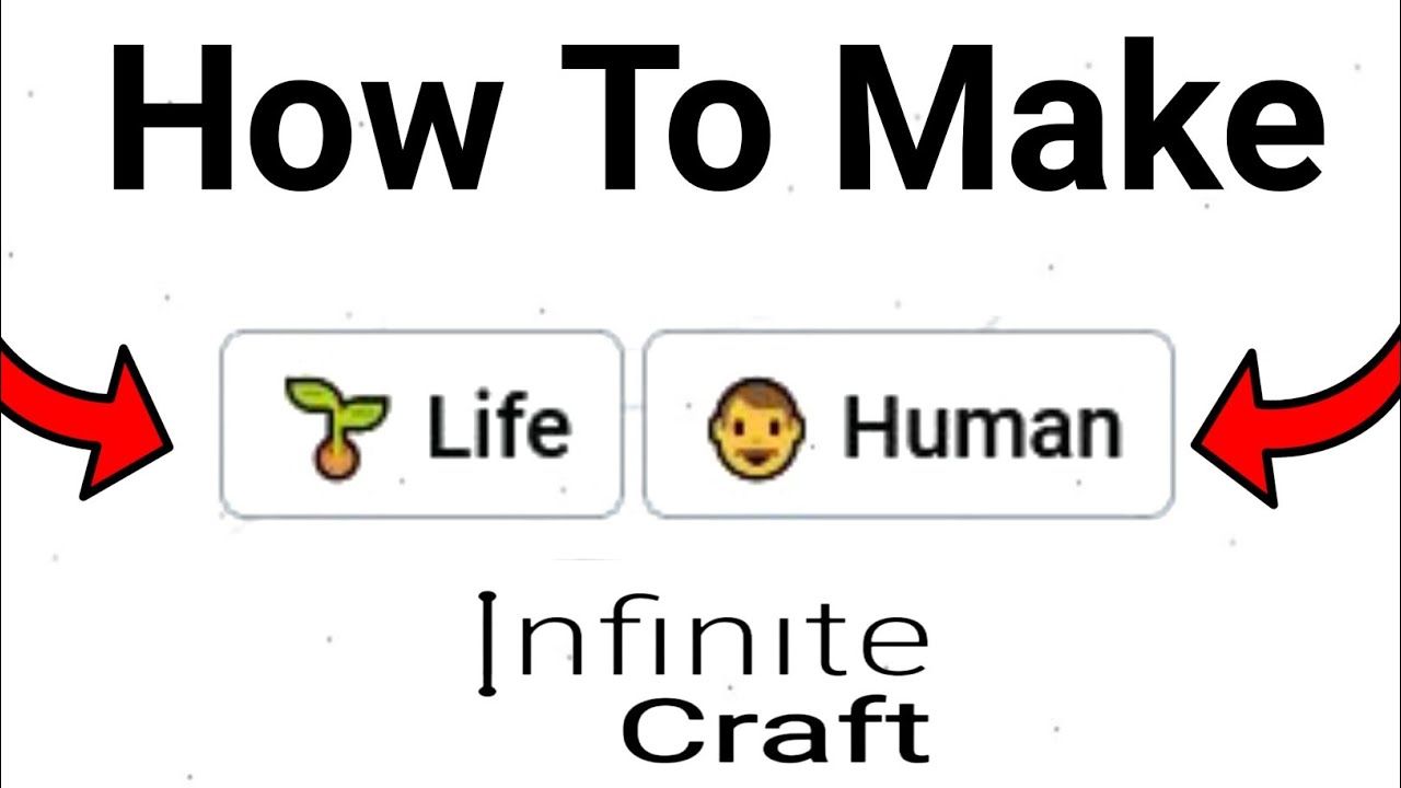 Quickest Way To Make Life And Human In Infinite Craft - YouTube