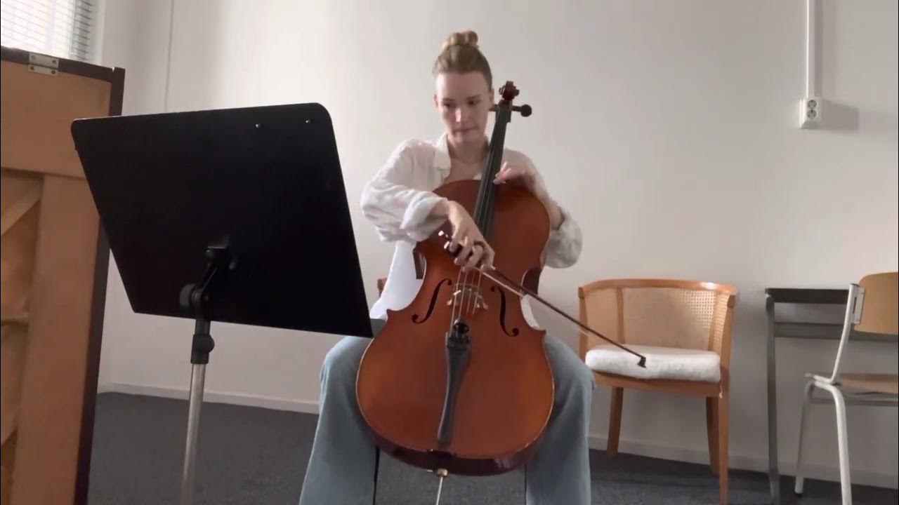Strauss, Don Juan, cello orchestra excerpts. Cello- Aliaksandra Harbachonak - YouTube