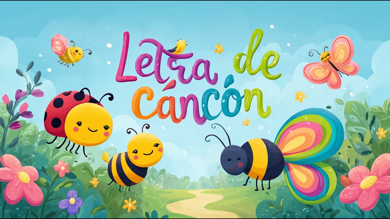 Canción Infantil sobre Insectos 🐞🐝 | Aprende Jugando con “Insectos por ...