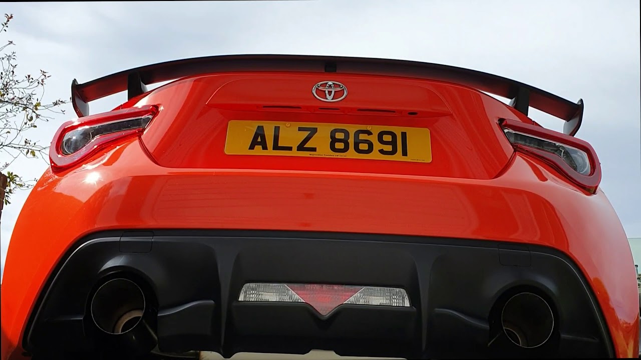 Tuning Developments Resonated Cat Back On Toyota GT86 Club Series ...