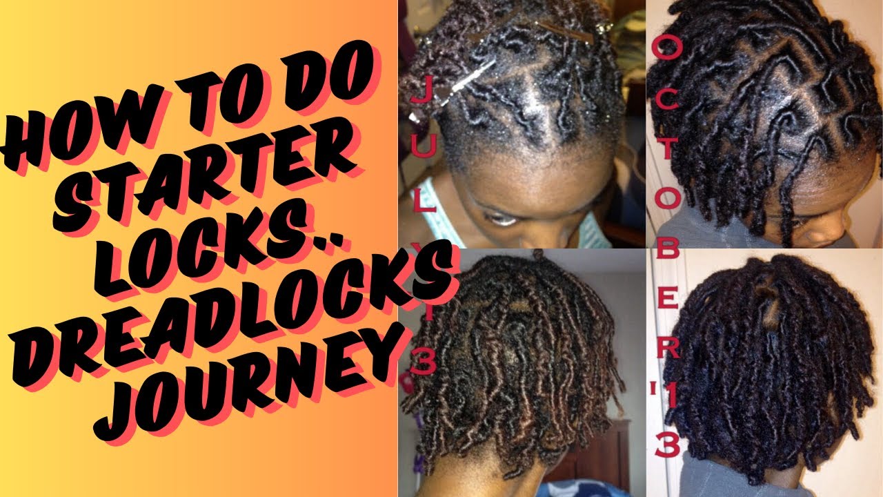 How to do Starter locks.. DreadLocks journey - YouTube