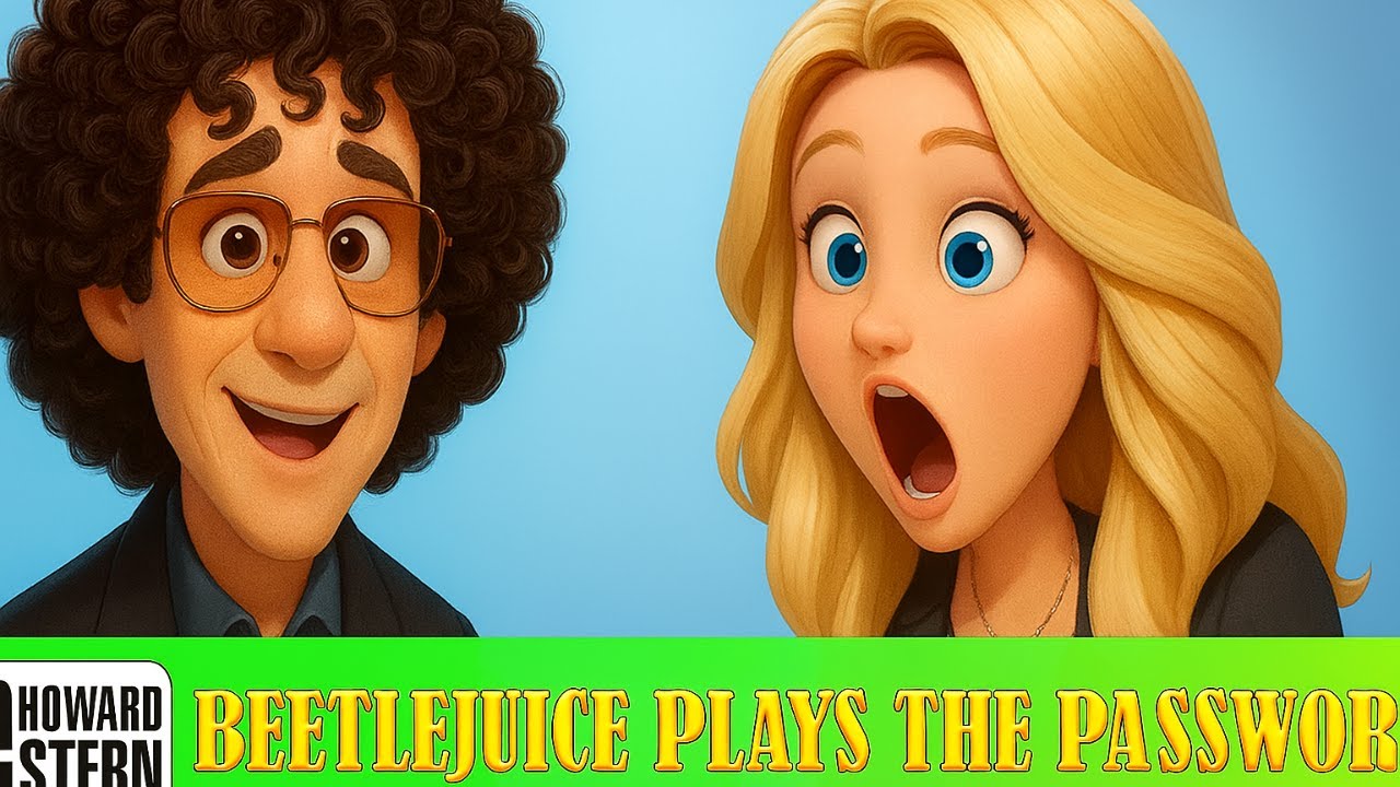 Howard Stern Show: Beetlejuice Takes on The Password Game (2001) - YouTube