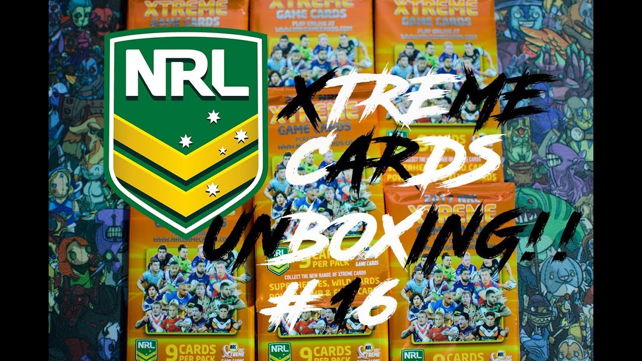 NRL 2017 XTREME CARDS UNBOXING #16 | ANOTHER RARE SIGNATURE CARD ...