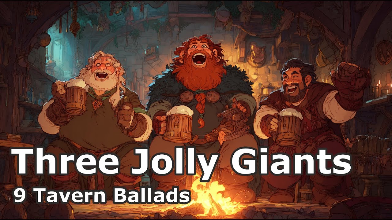 Three Jolly Giants’ Epic Adventures | Fantasy Tavern Bard Songs of ...