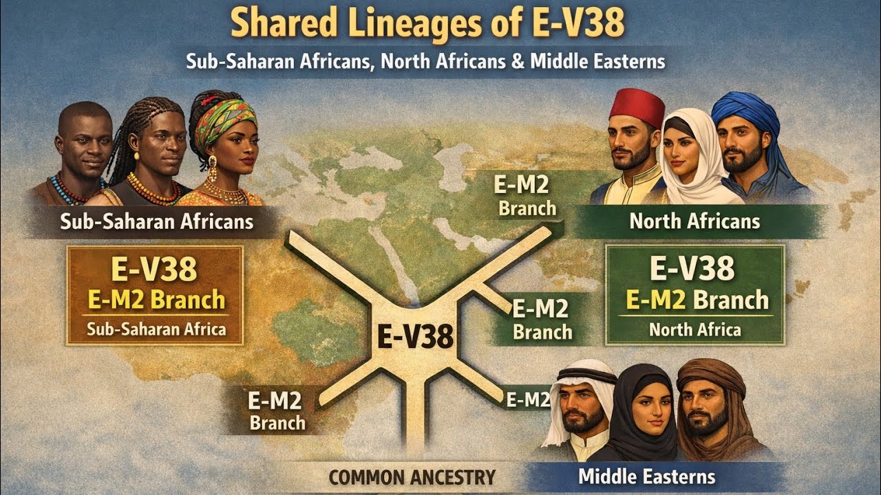 E-V38 Arabian Diversification and Distribution - YouTube