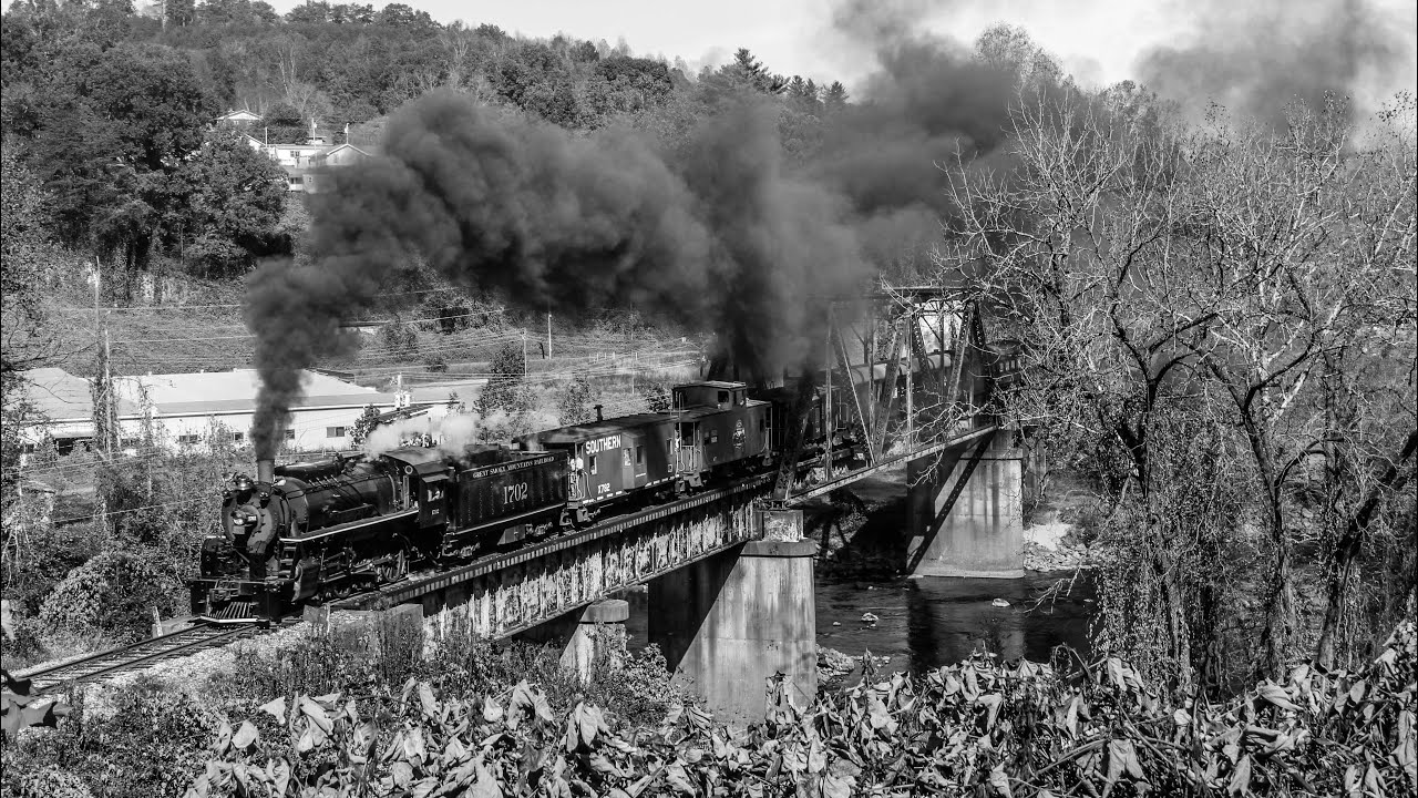 Natahala train in Bryson city - YouTube