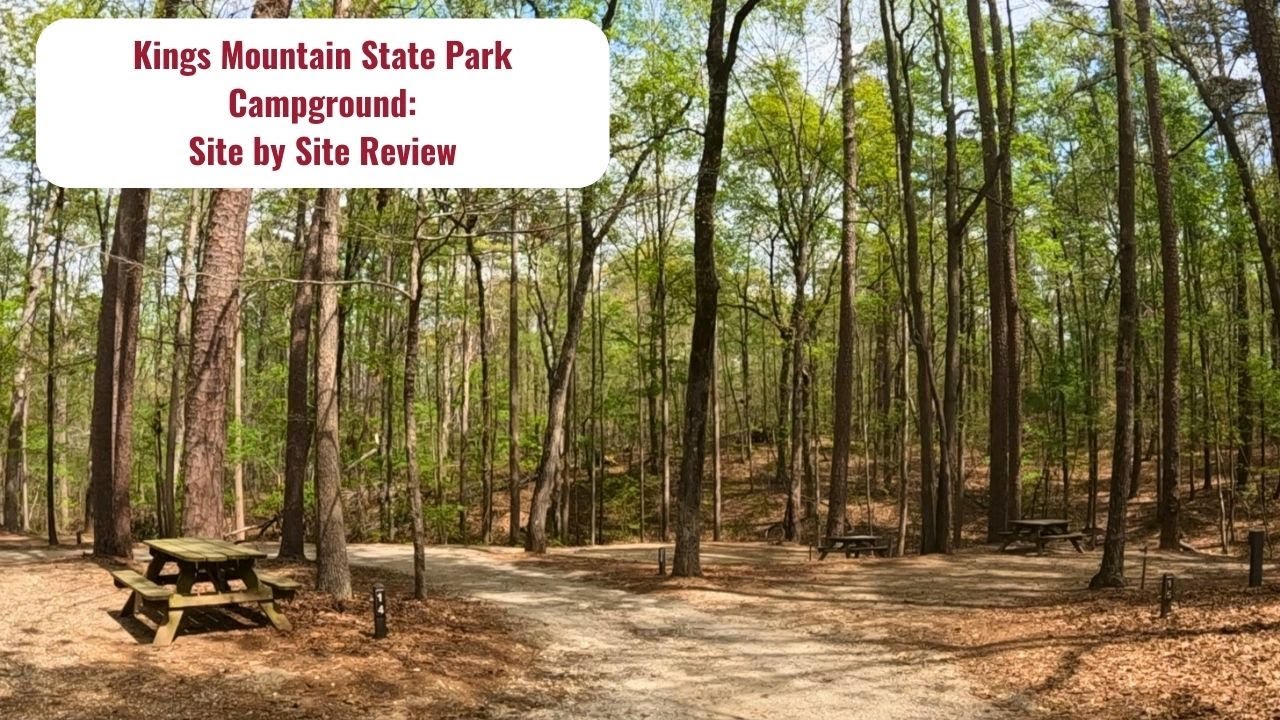 Kings Mountain State Park Campground: Site by Site Tour and Review ...