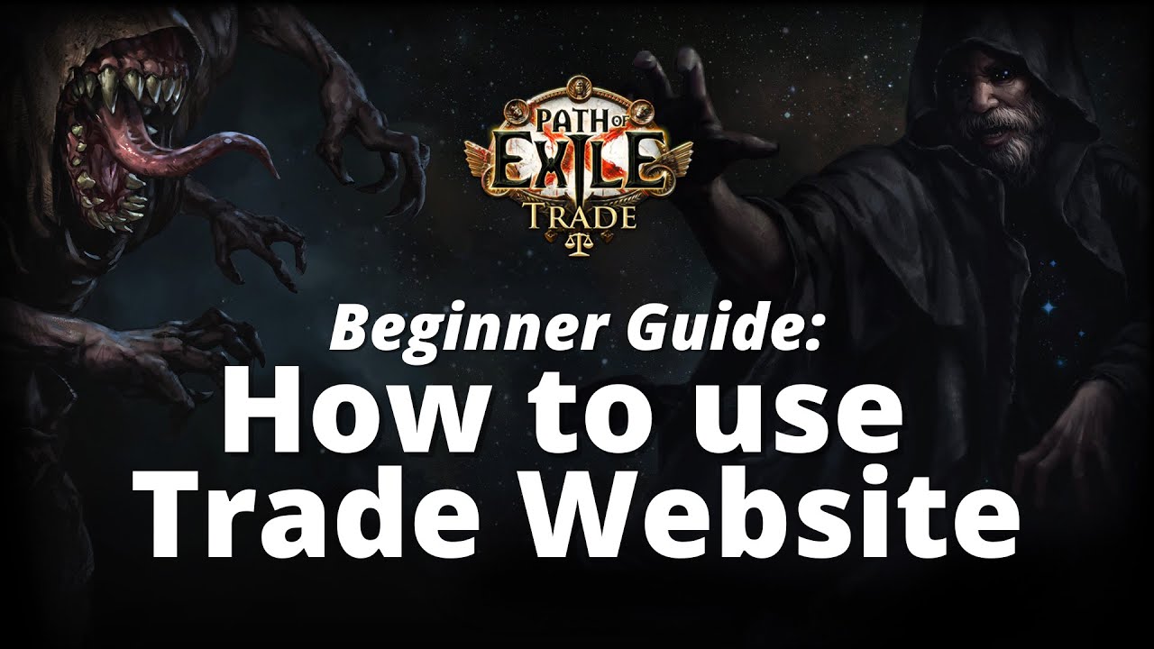 Path of Exile - Beginner Guide: How to use the PoE Trade Website - YouTube