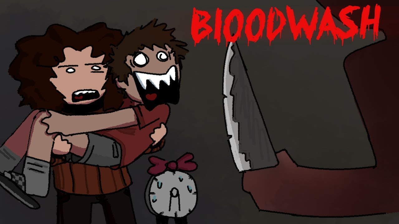 my friend was more scared than me | Bloodwash (scary game night) - YouTube
