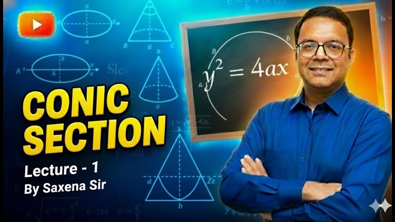 CONIC SECTION | Lecture 1 - Introduction to Conic Sections | Parabola ...