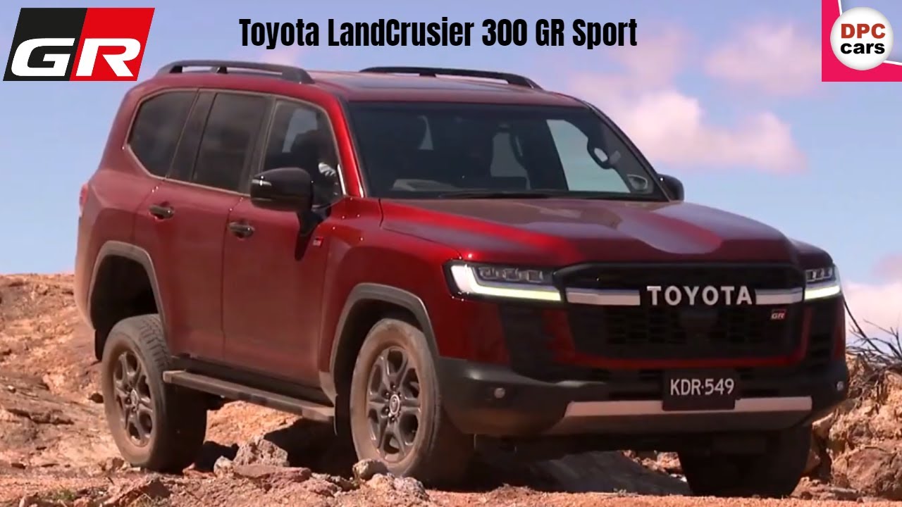 New Toyota LandCrusier 300 GR Sport - YouTube