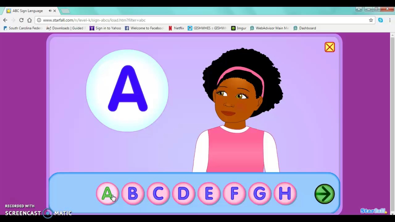 Starfall As a Classroom Tool - YouTube